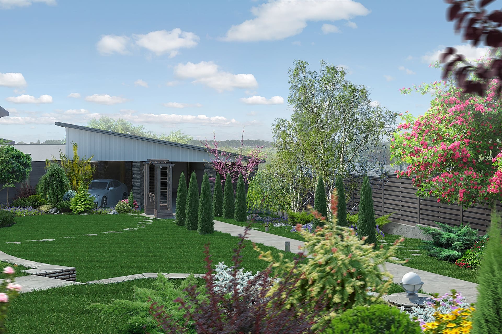 Designs & Renderings in Illinois | Bill's Lawn Maintenance & Landscaping