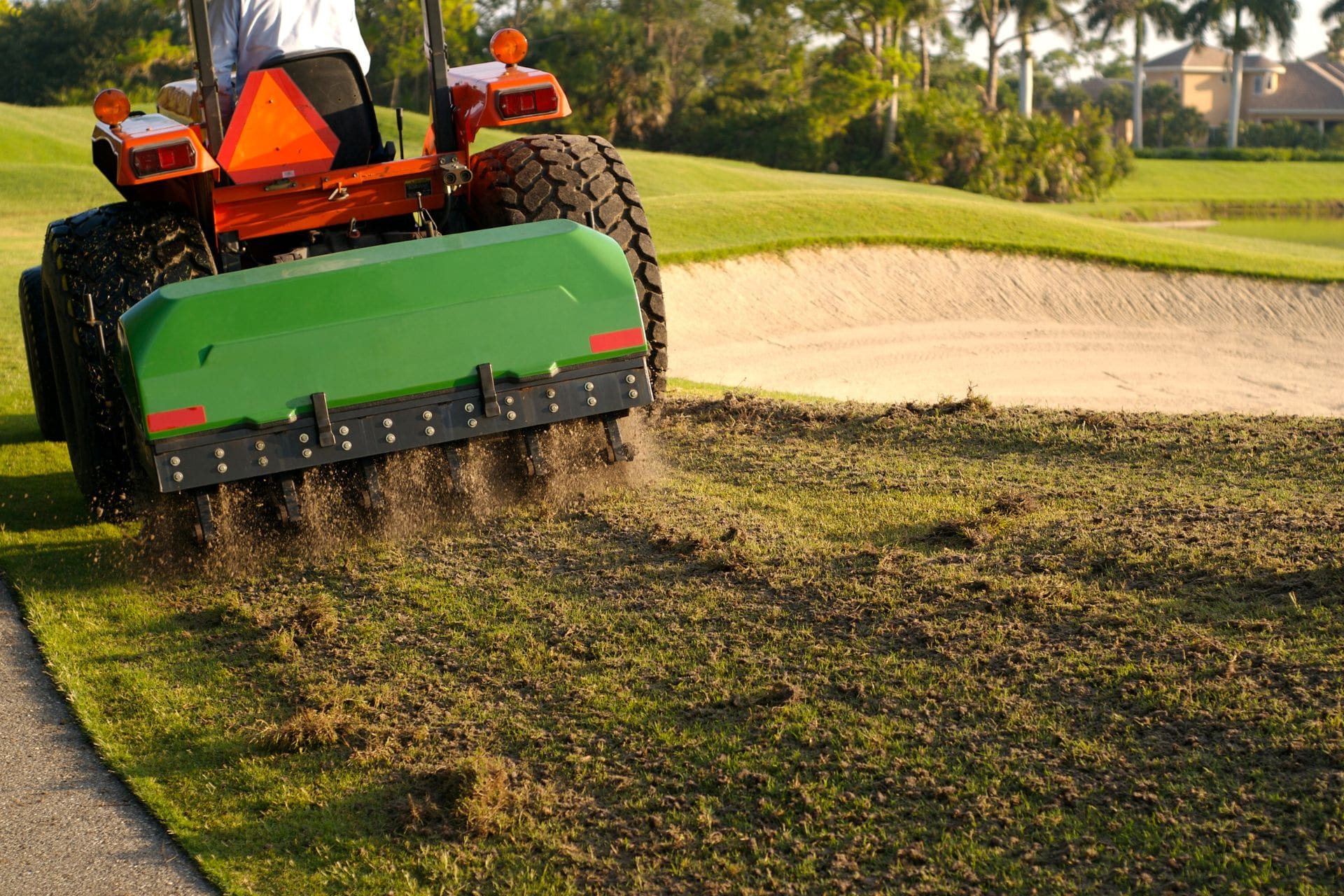 Core Aeration in Illinois | Bill's Lawn Maintenance & Landscaping